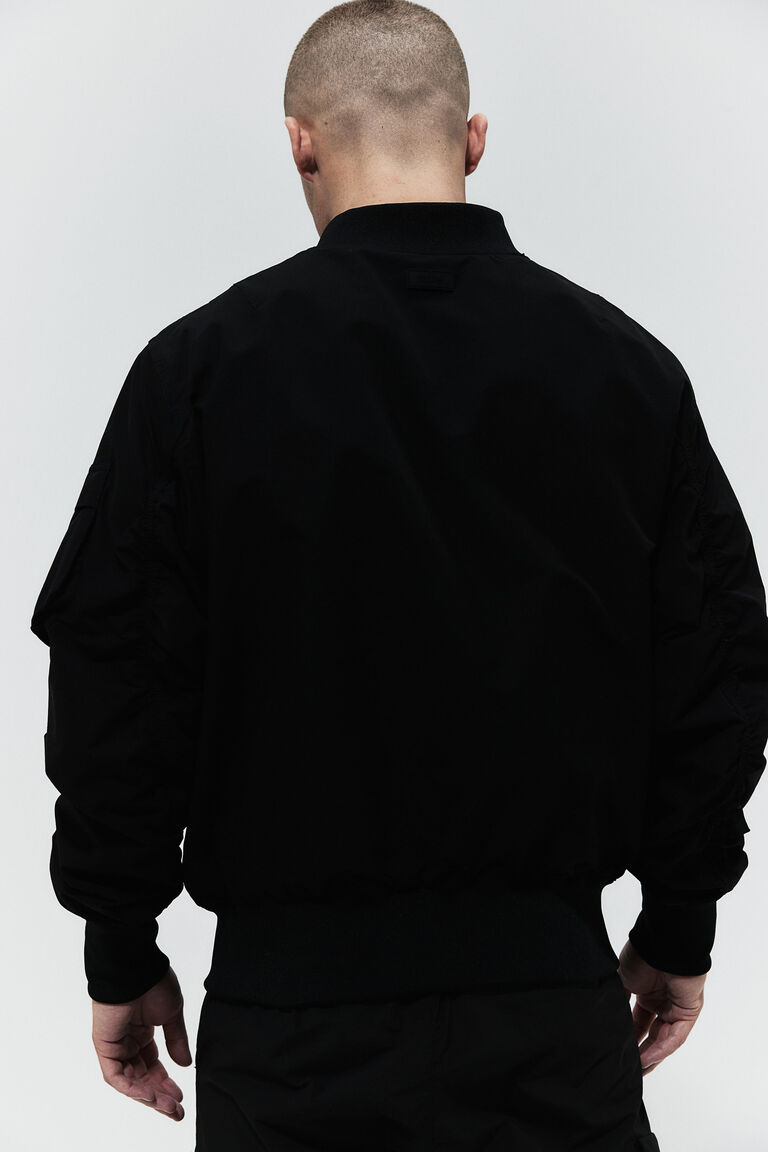 Loose Fit Reversible bomber jacket