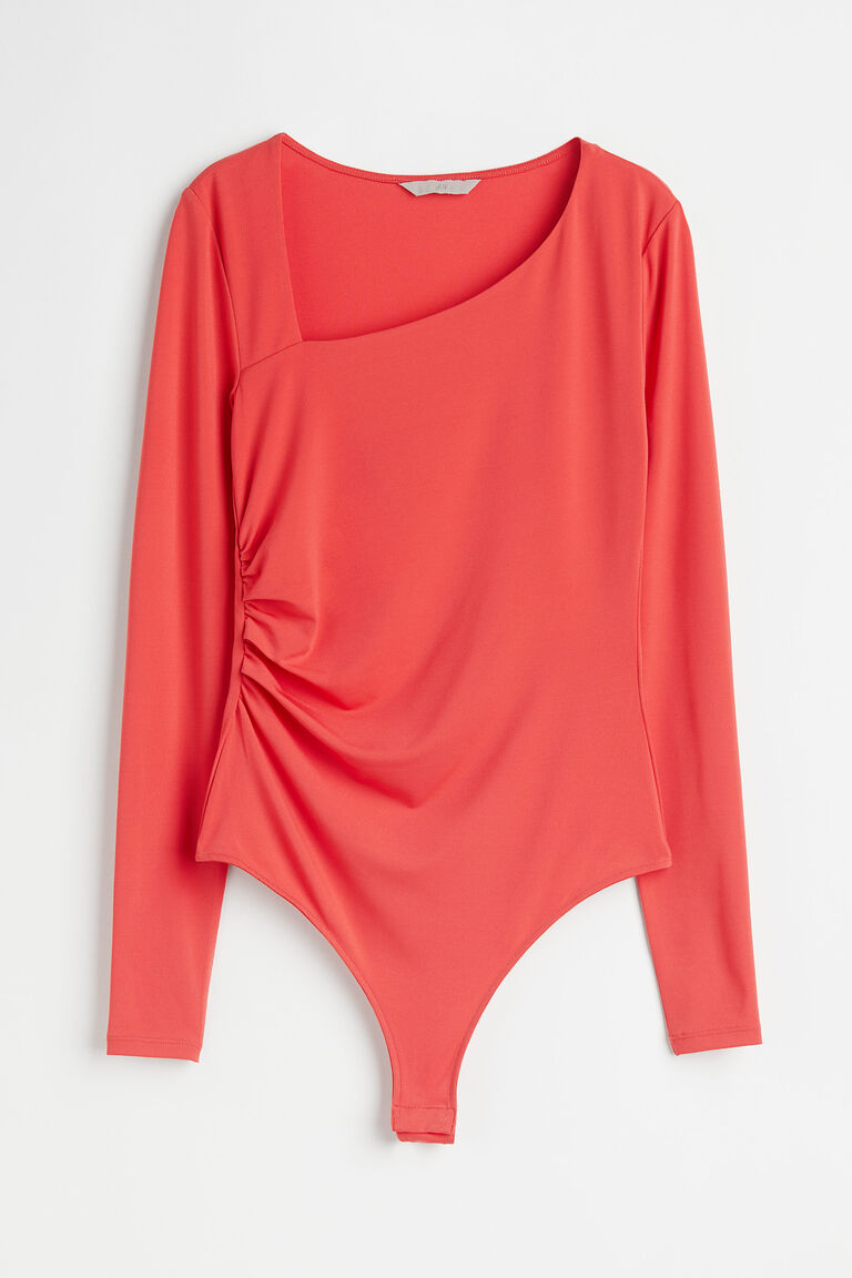 Gathered thong body