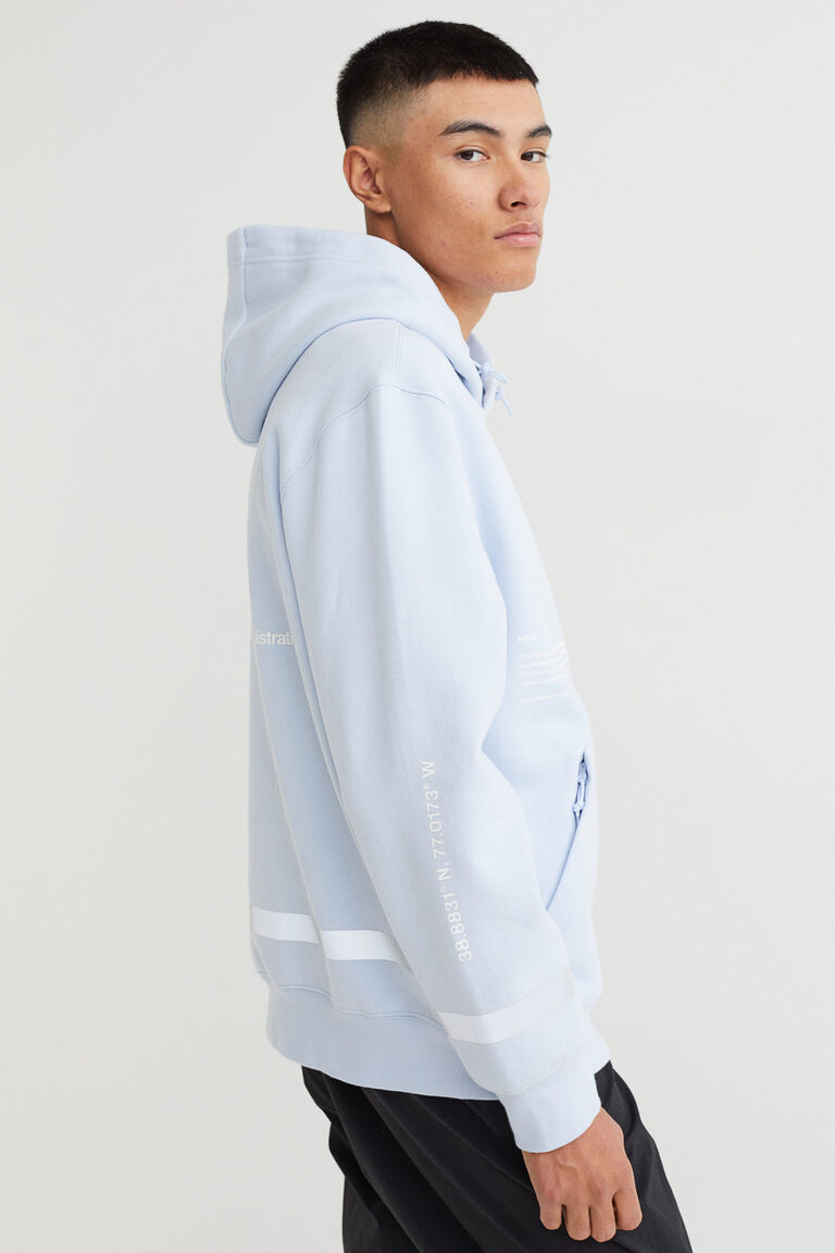 Regular Fit Reflective hoodie