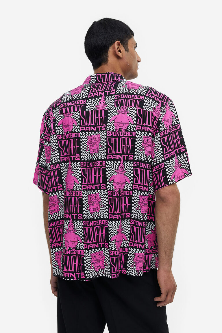 Relaxed Fit Patterned resort shirt