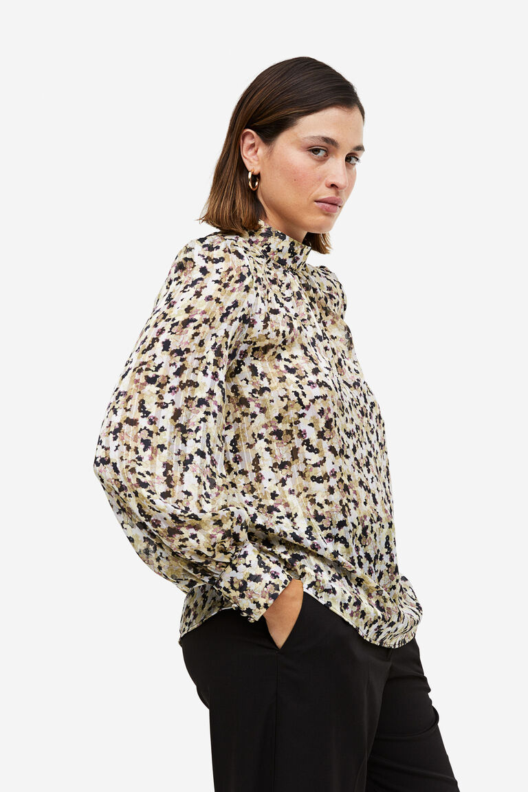 Patterned blouse