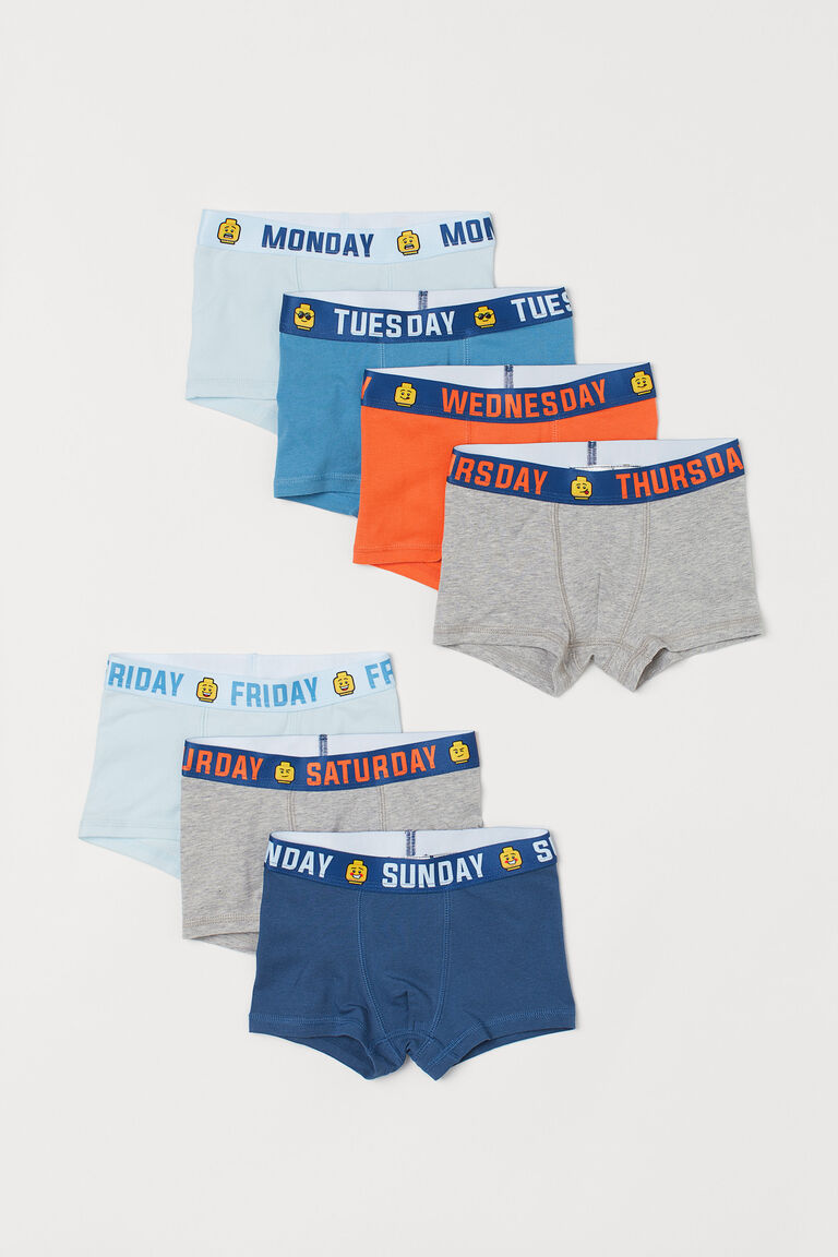 7-pack printed boxer shorts