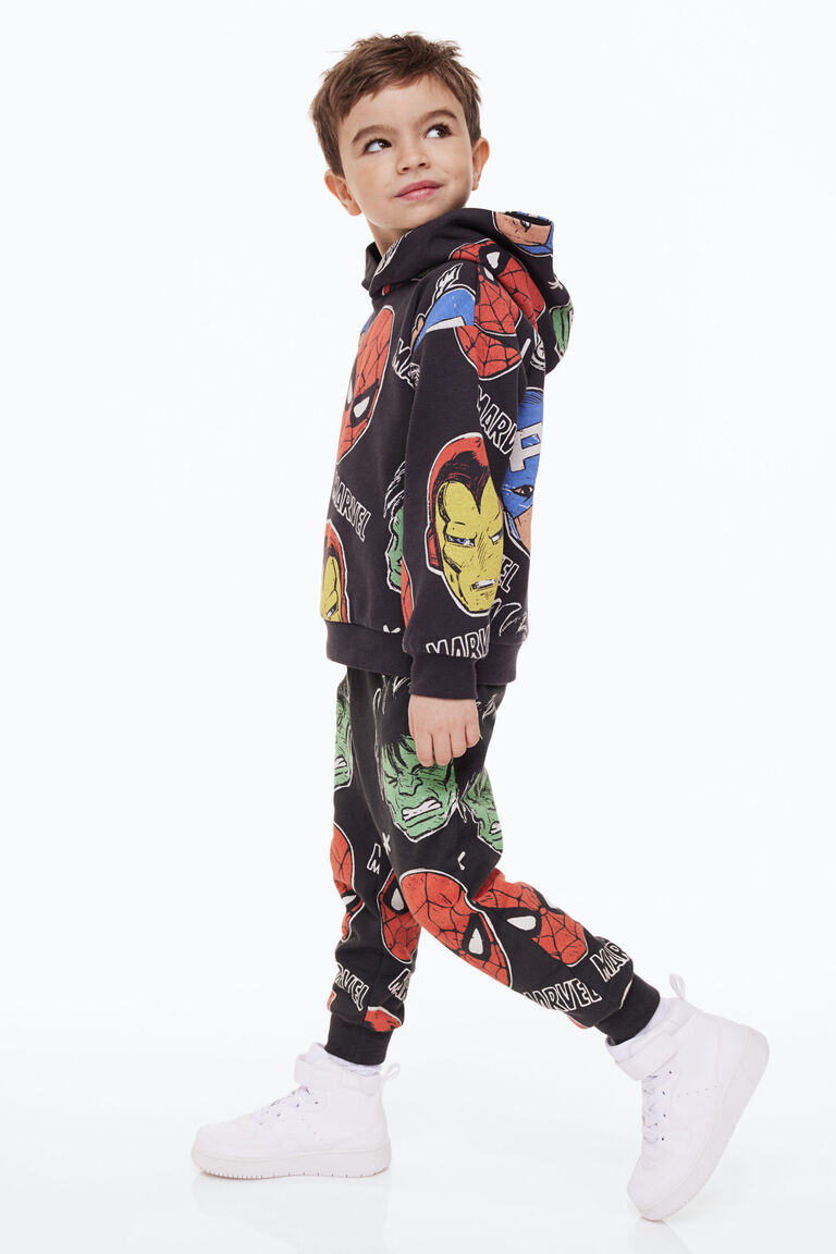 Printed joggers