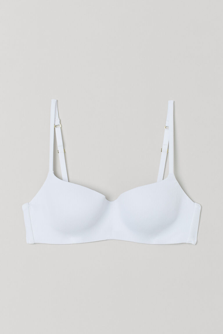 Non-wired jersey bra