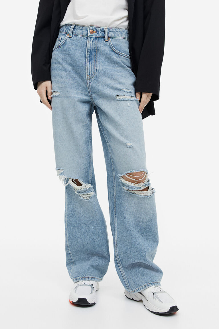 90s Baggy High Jeans