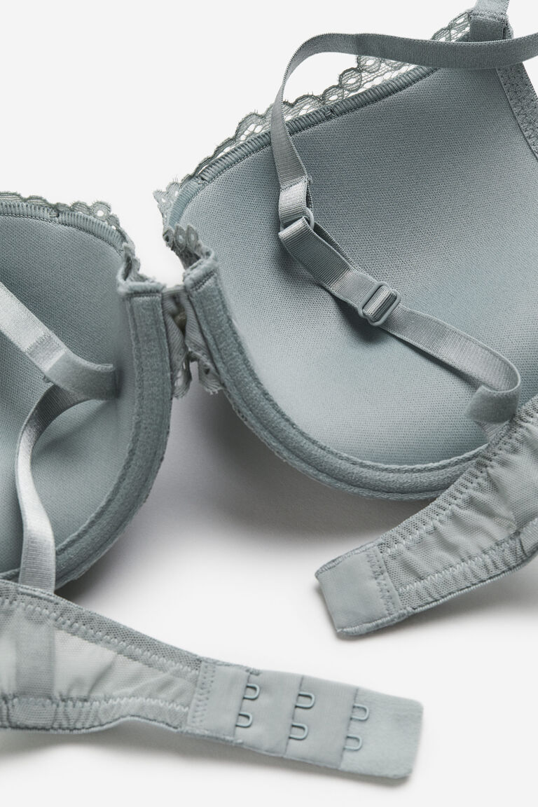 Lace push-up bra