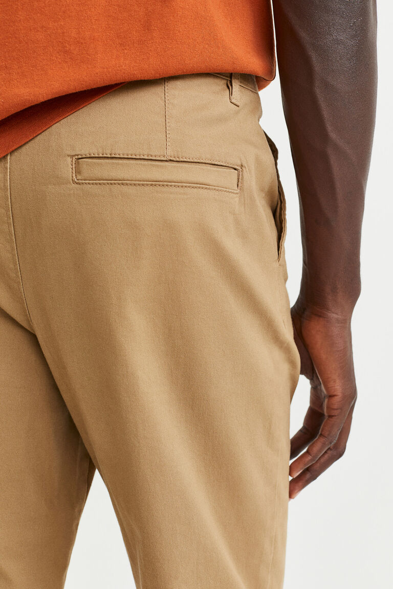 Slim Fit Cropped cotton chinos