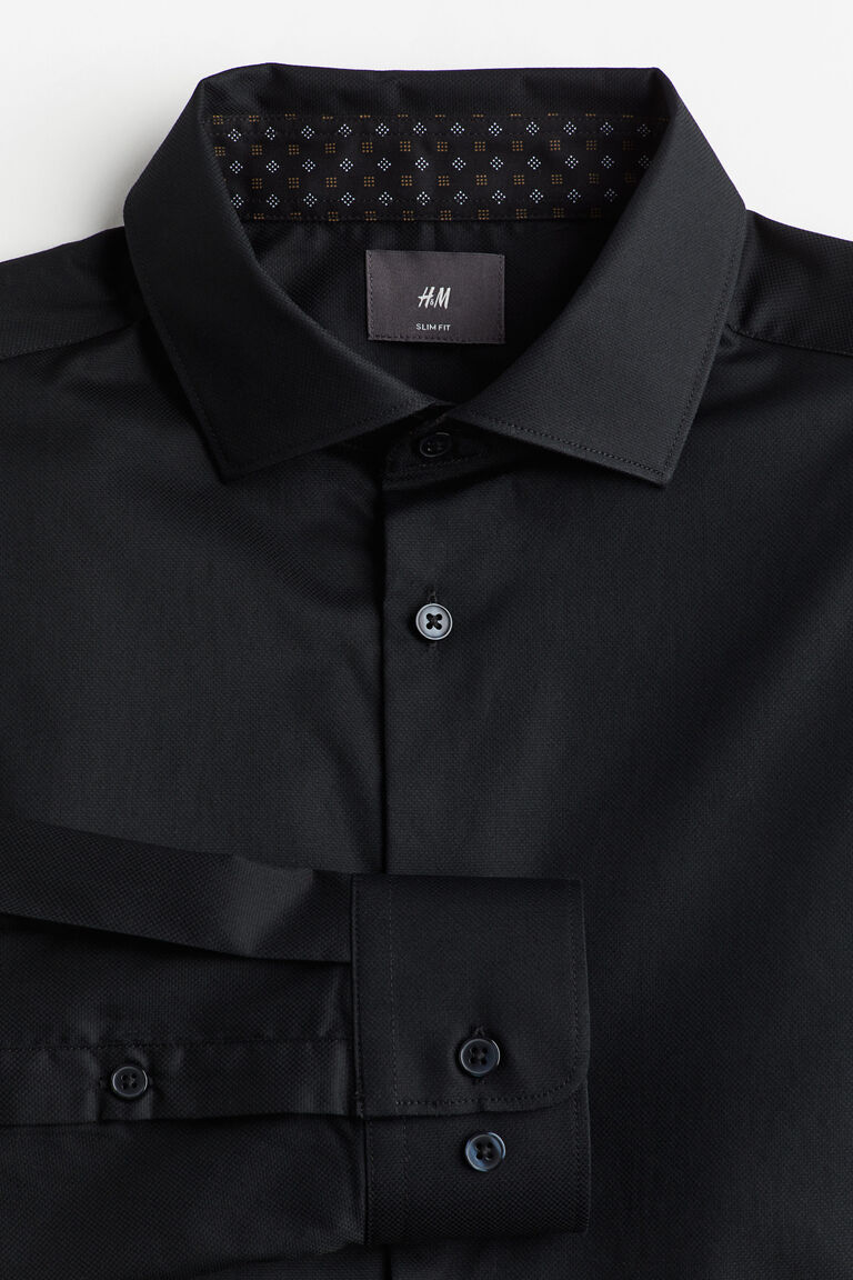 Slim Fit Premium cotton shirt