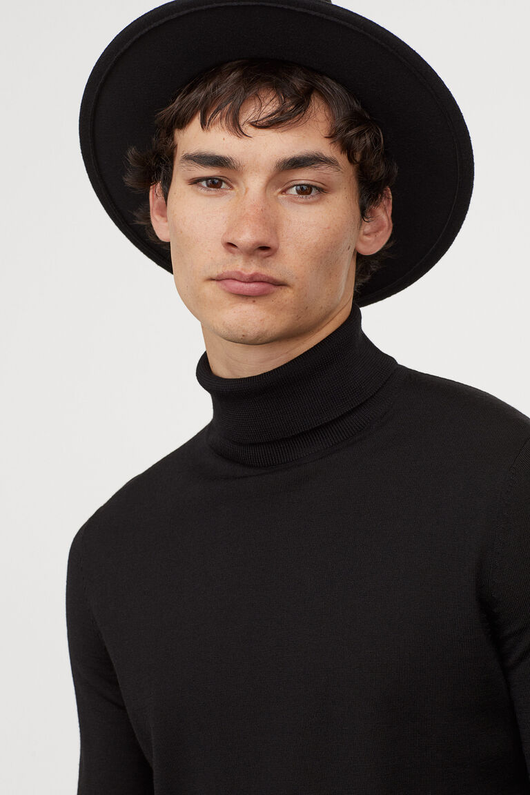 Wool jumper Muscle Fit