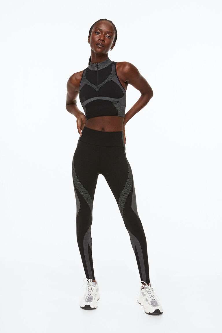 Seamless Sports tights in DryMove™