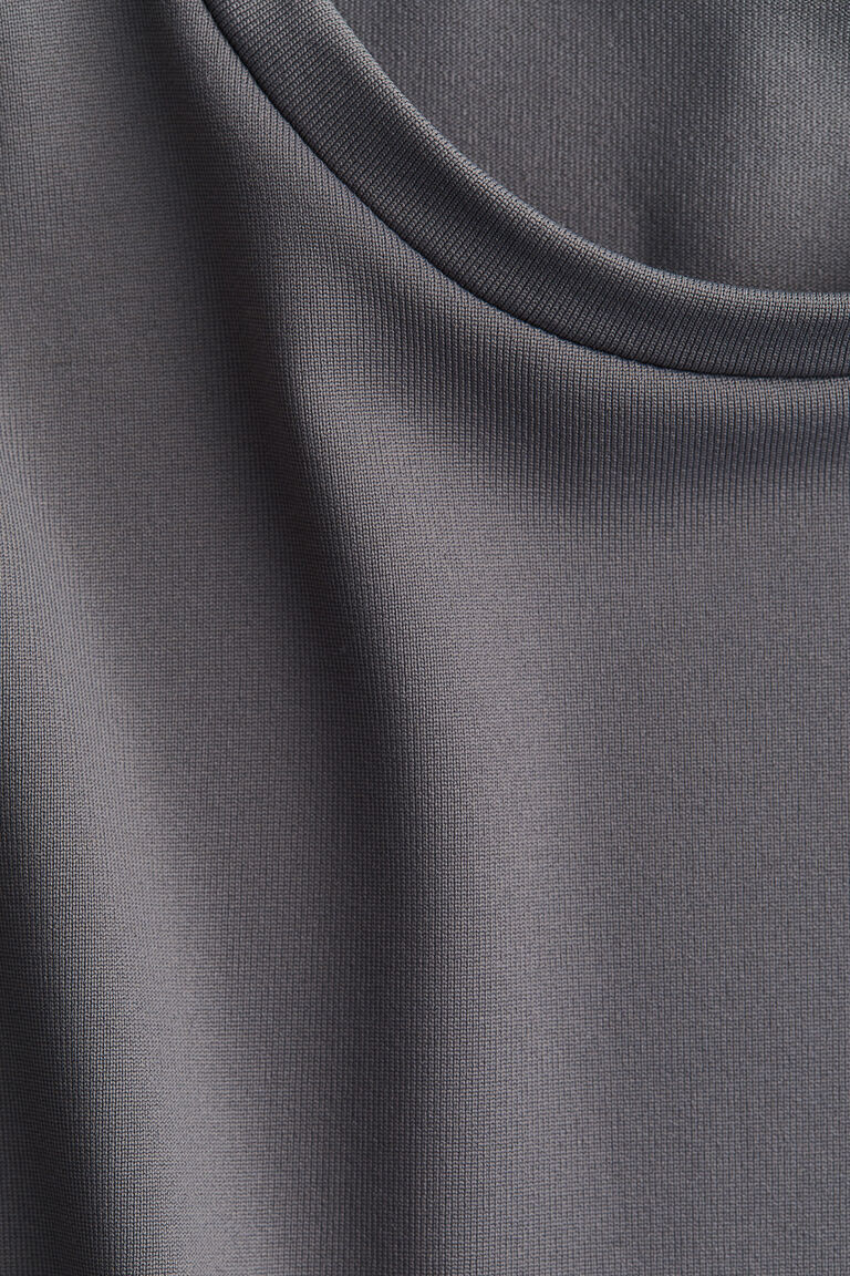 Fitted microfibre T-shirt