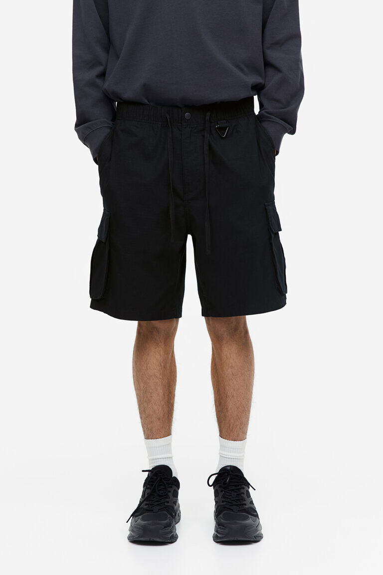Relaxed Fit Ripstop cargo shorts