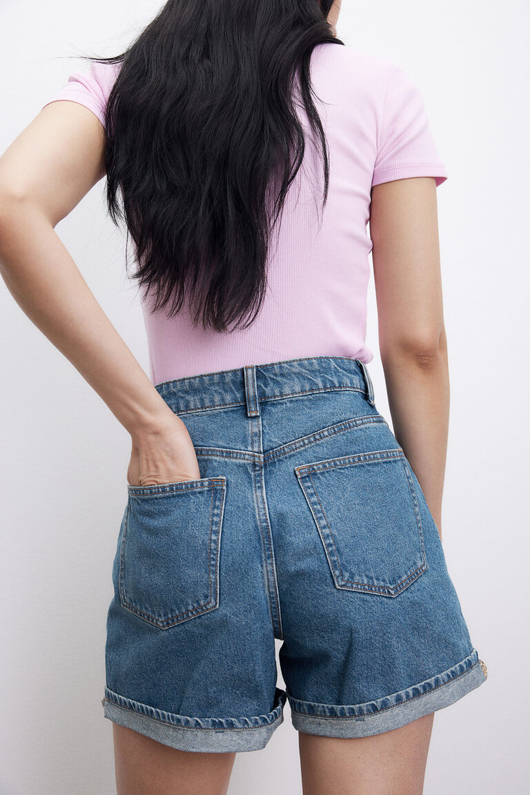 High Denim shorts