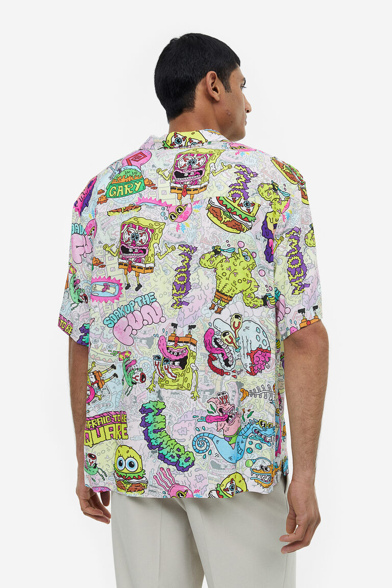 Relaxed Fit Patterned resort shirt