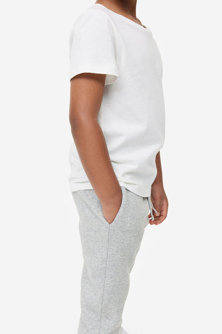Brushed-inside joggers