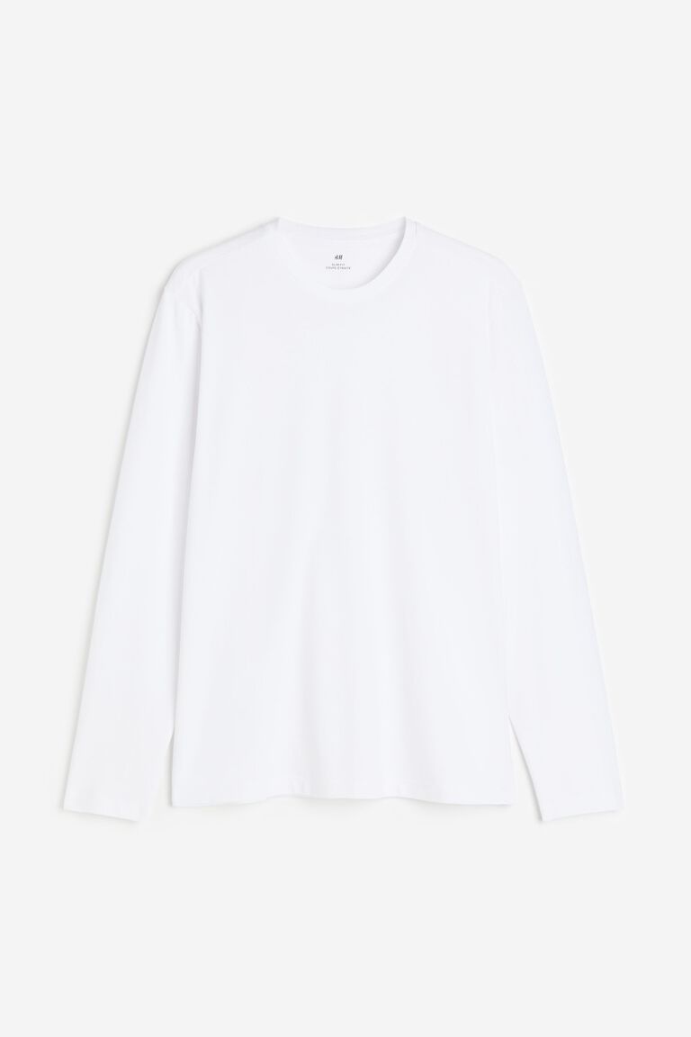 Slim Fit Jersey top