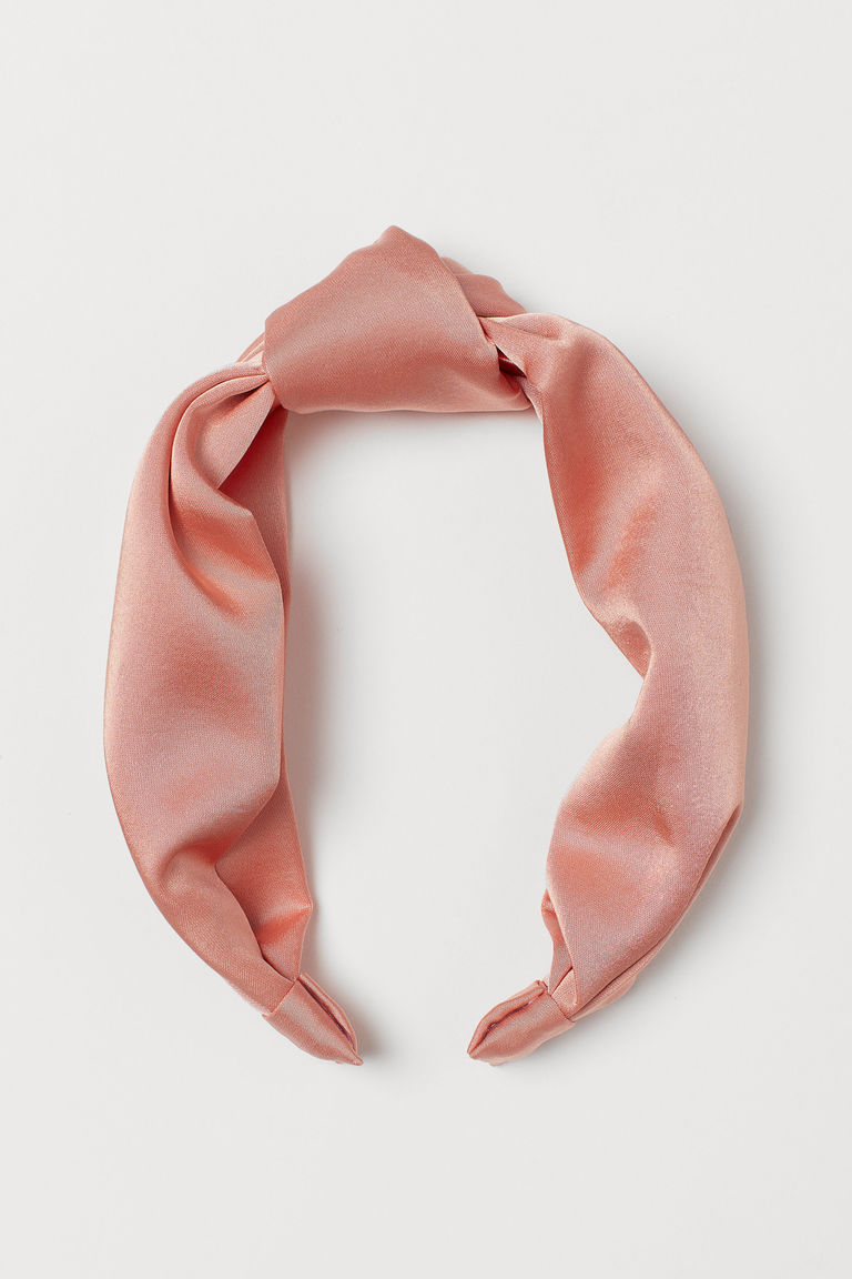 Alice band with a knot