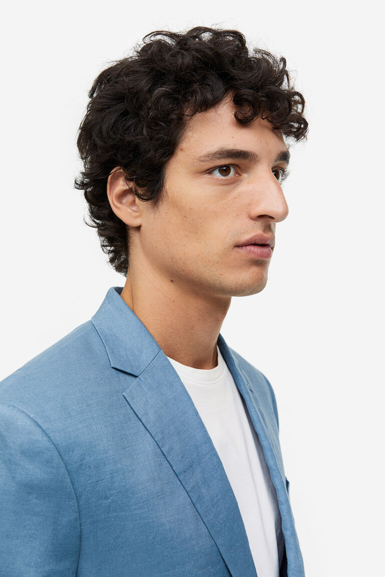 Linen jacket Slim Fit