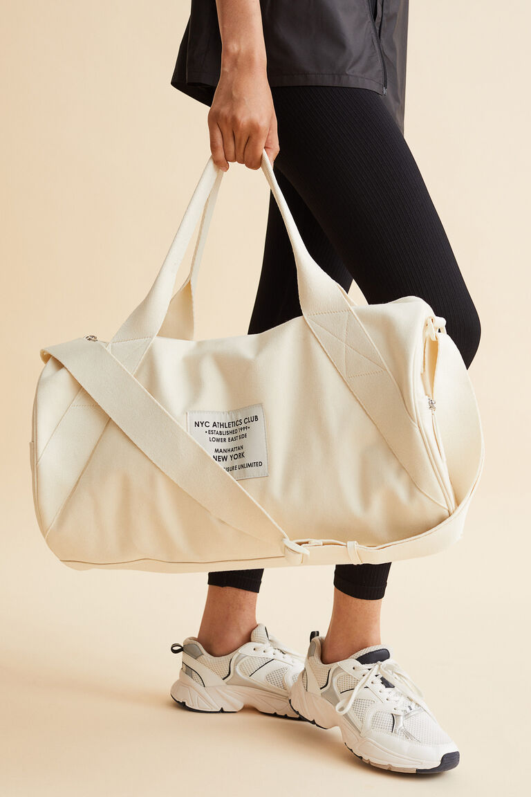 Cotton weekend bag