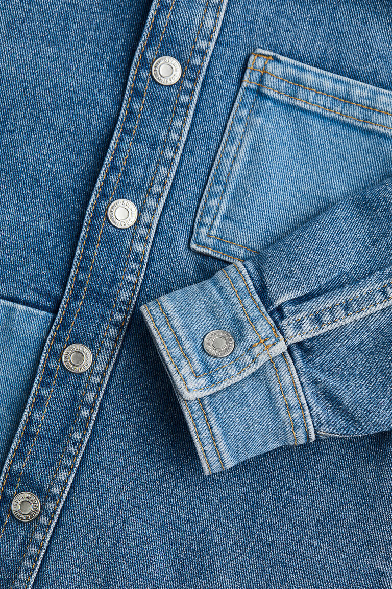 Comfort stretch denim jacket