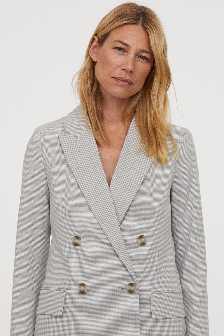 Straight-cut jacket