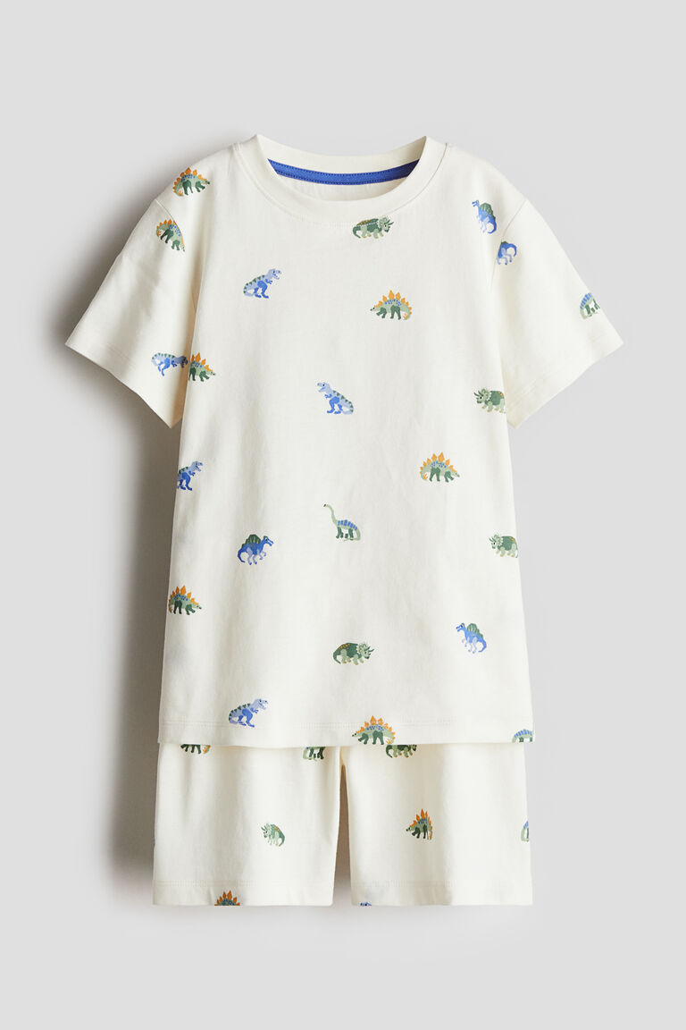 Printed cotton pyjamas
