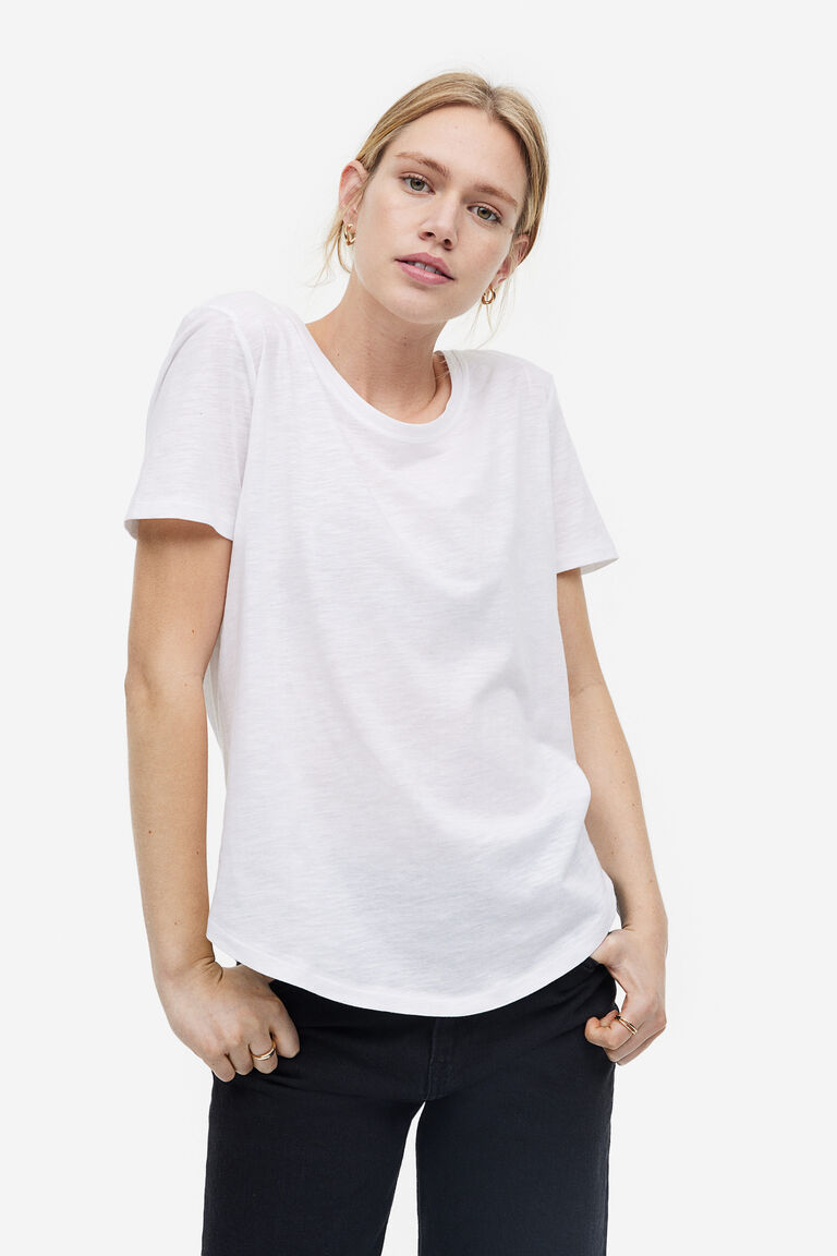 Modal-blend T-shirt