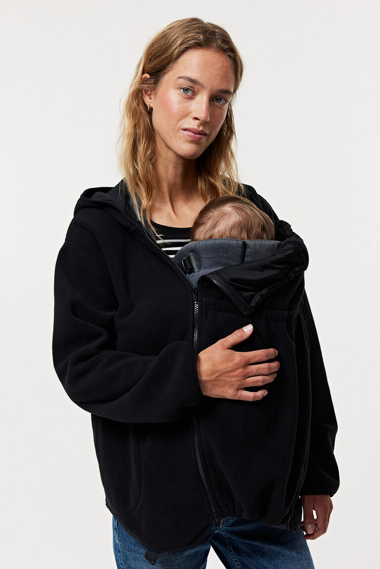 MAMA Before & After babywearing fleece jacket