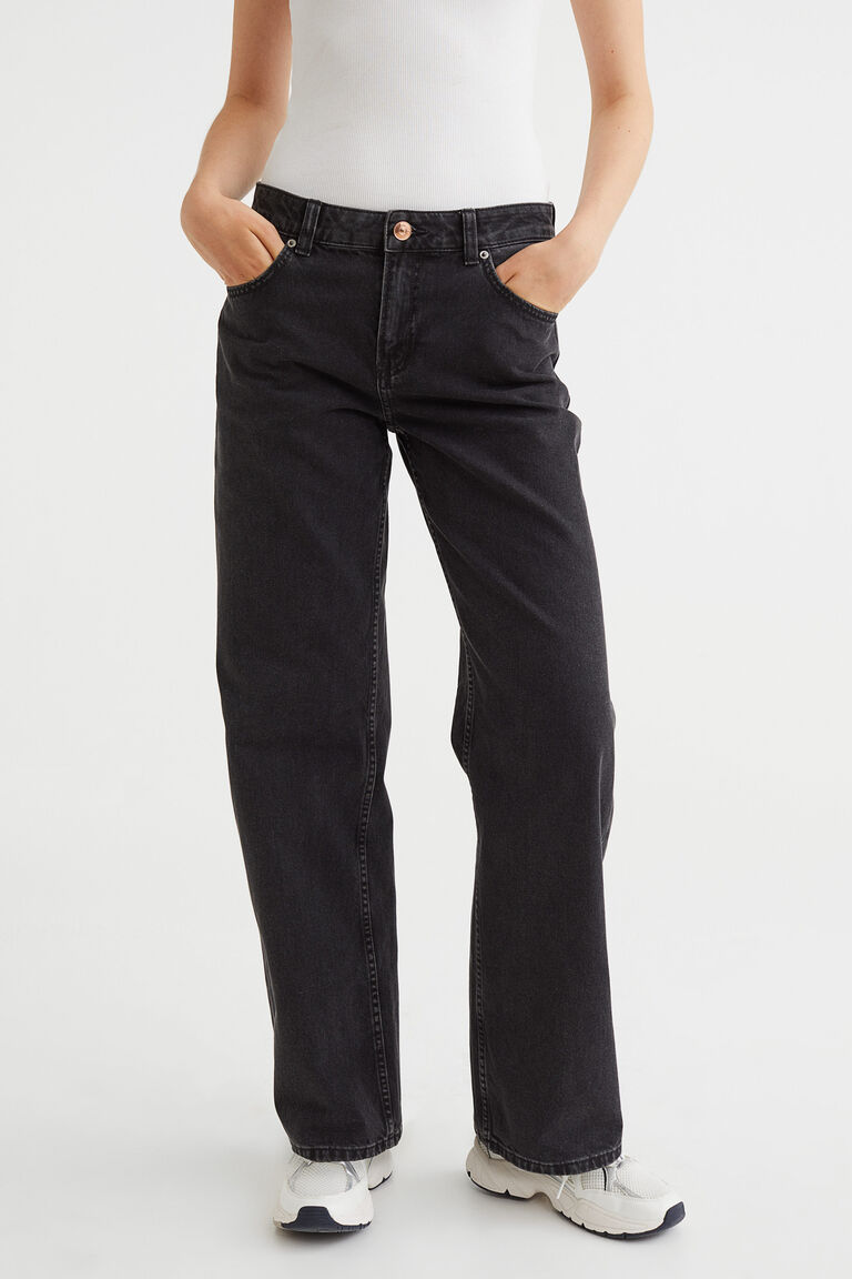 Wide Low Waist Jeans