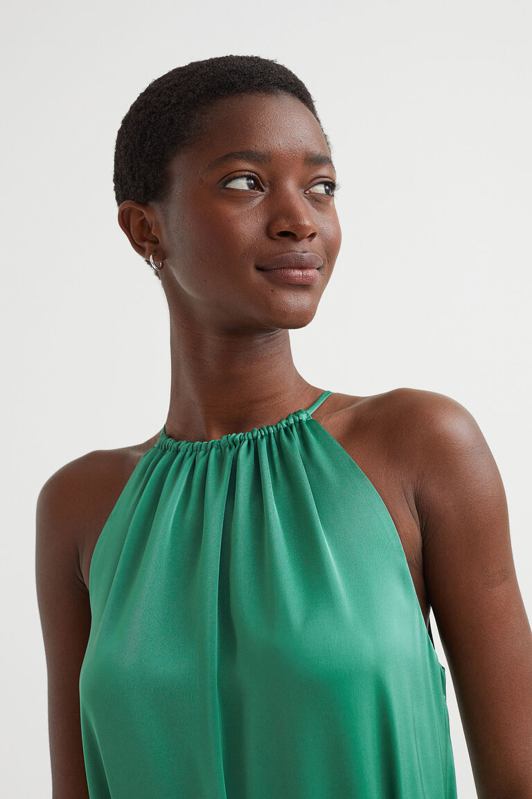 Halterneck dress