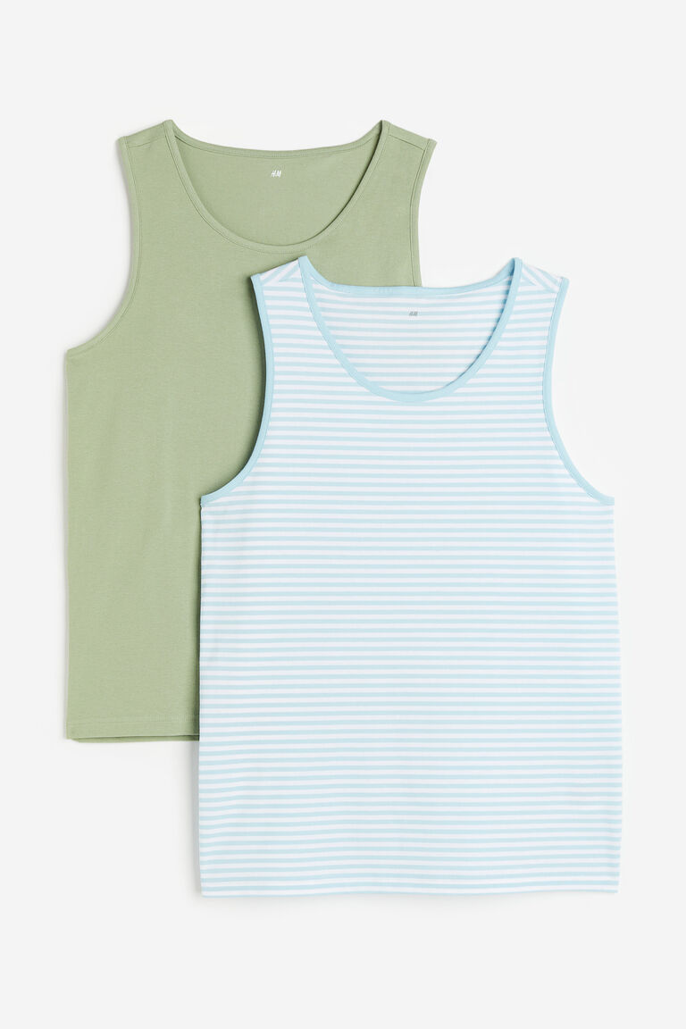 2-pack Regular Fit vest tops