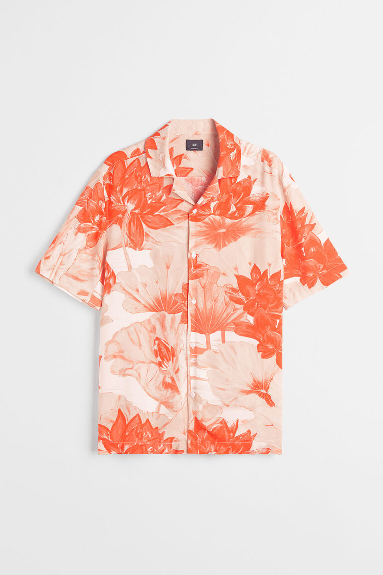 Relaxed Fit Patterned resort shirt