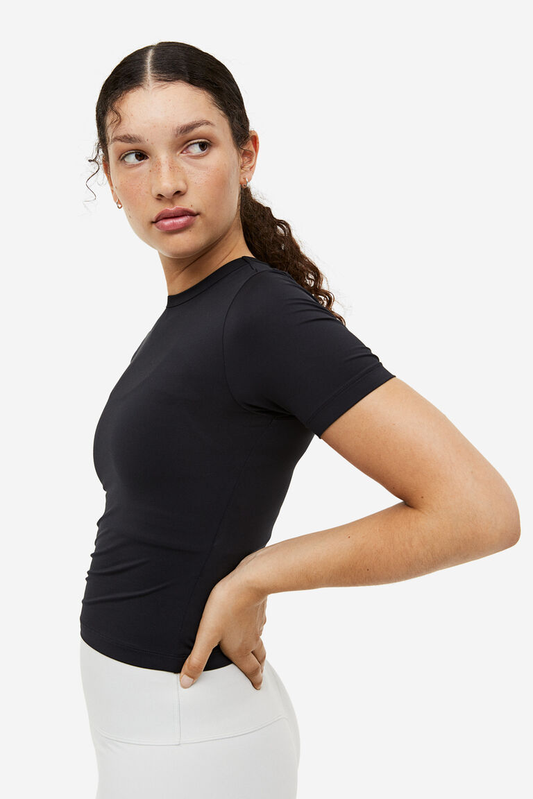 Drymove™ Cropped Sports Top