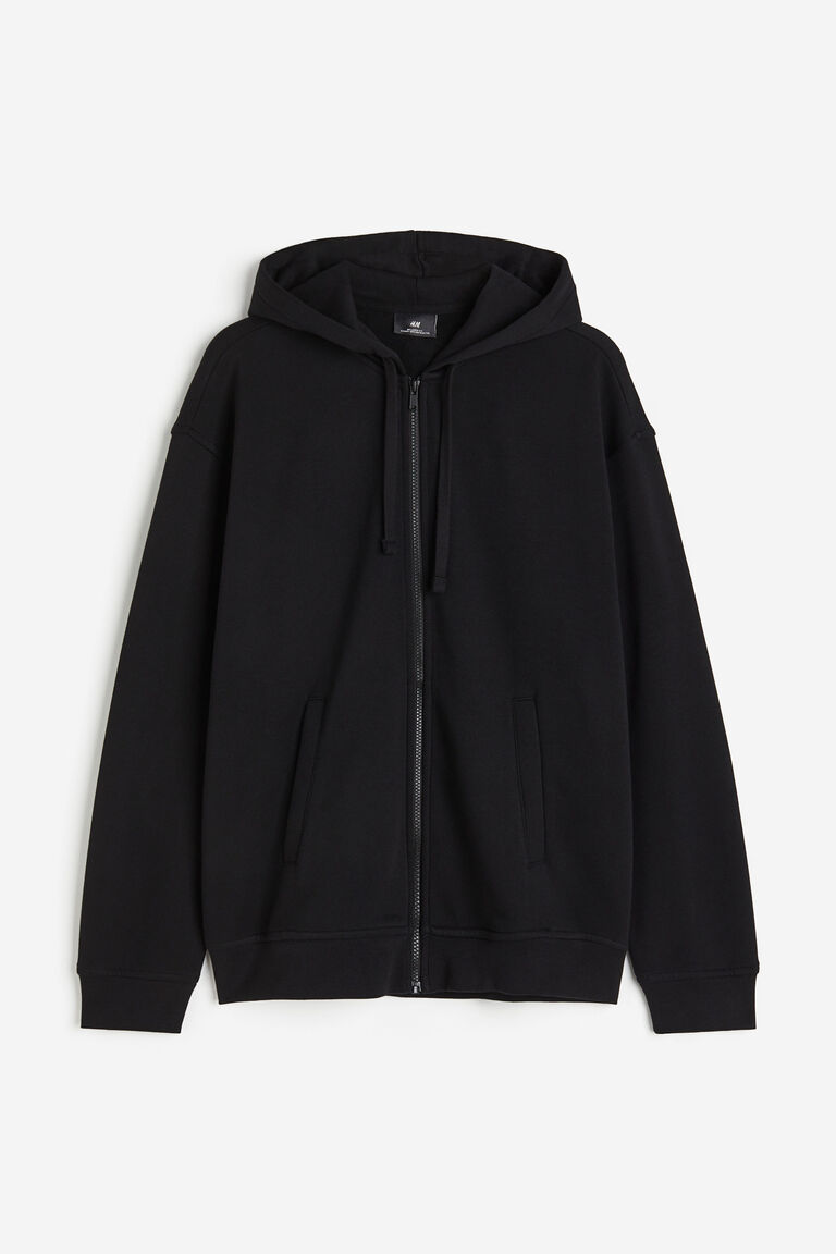 Loose Fit Zip-through hoodie