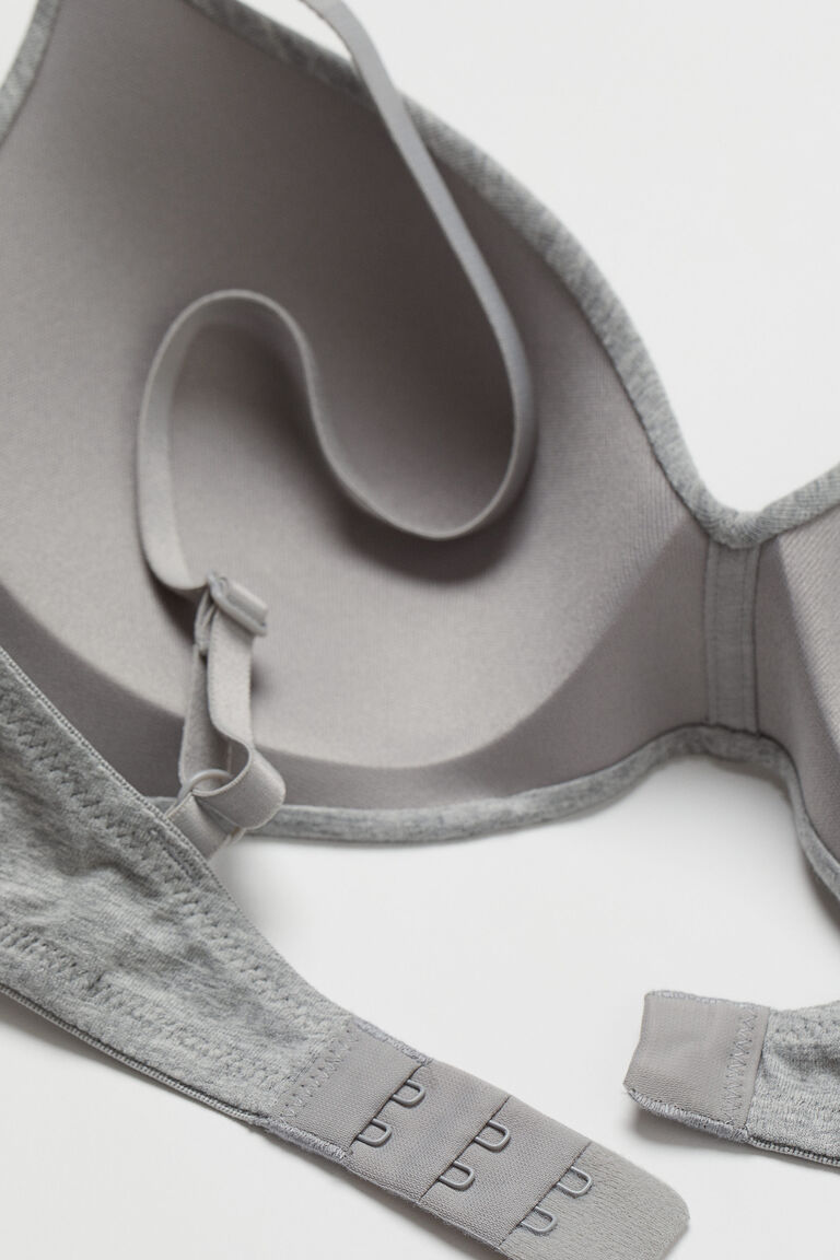 2-pack padded cotton bras