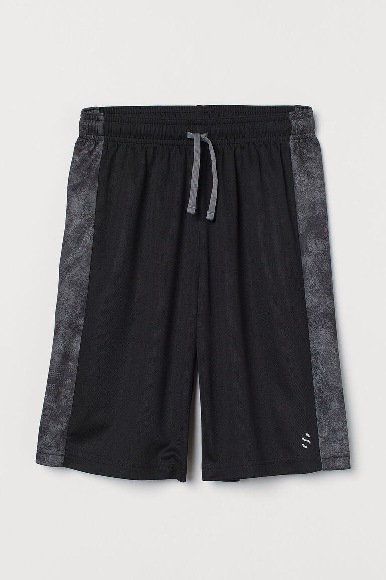 Long sports shorts