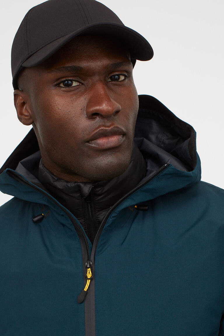 Waterproof shell jacket