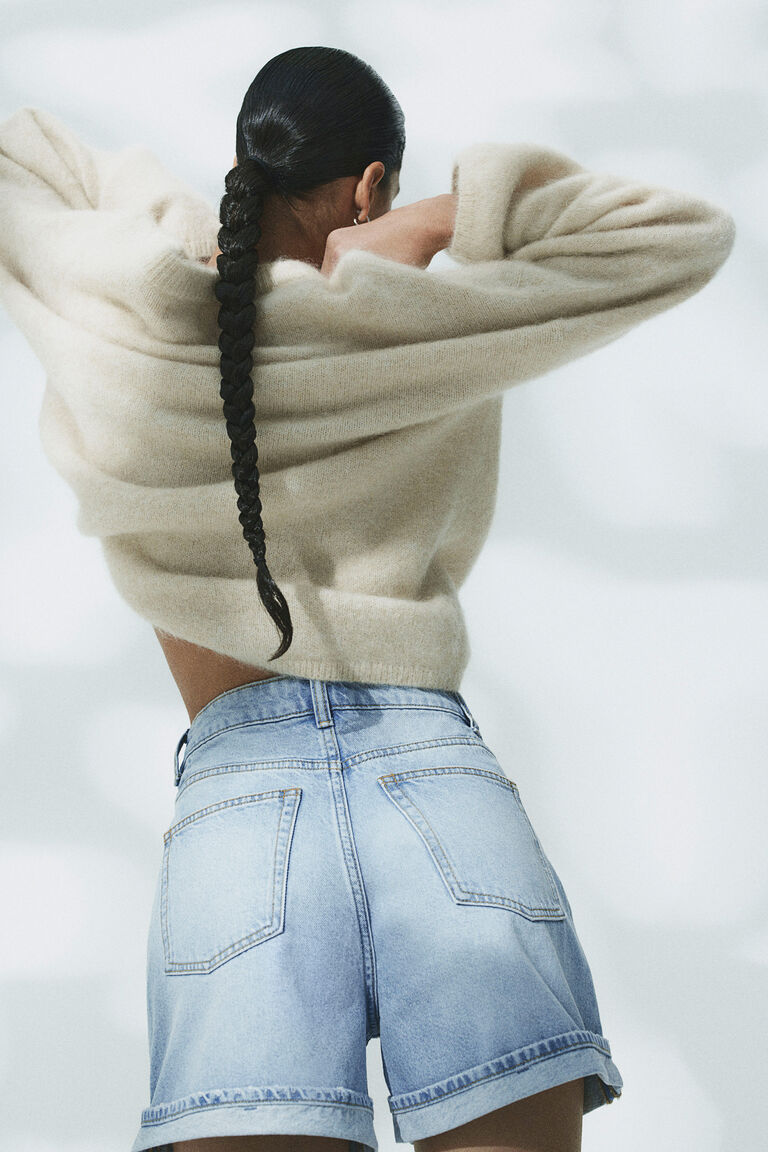 High Denim shorts