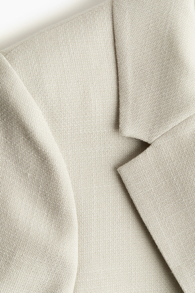 Slit-cuff blazer