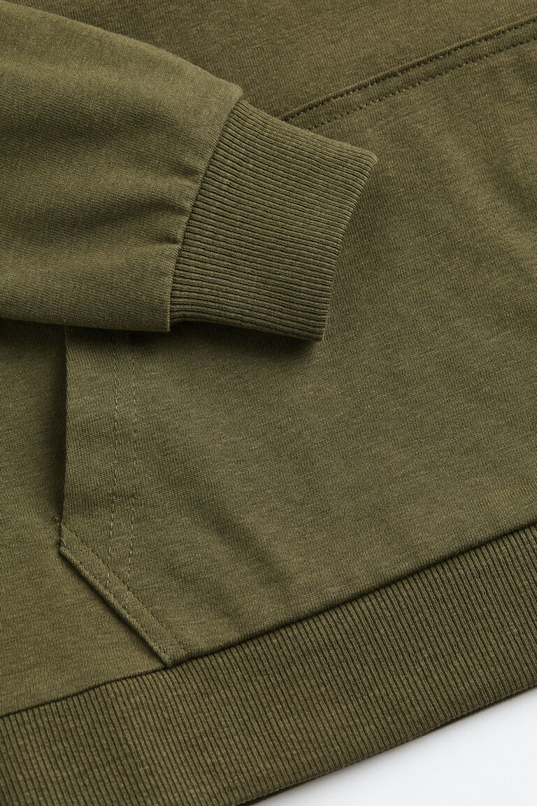 Kangaroo pocket jersey top