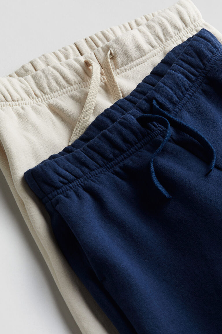 2-pack cotton joggers