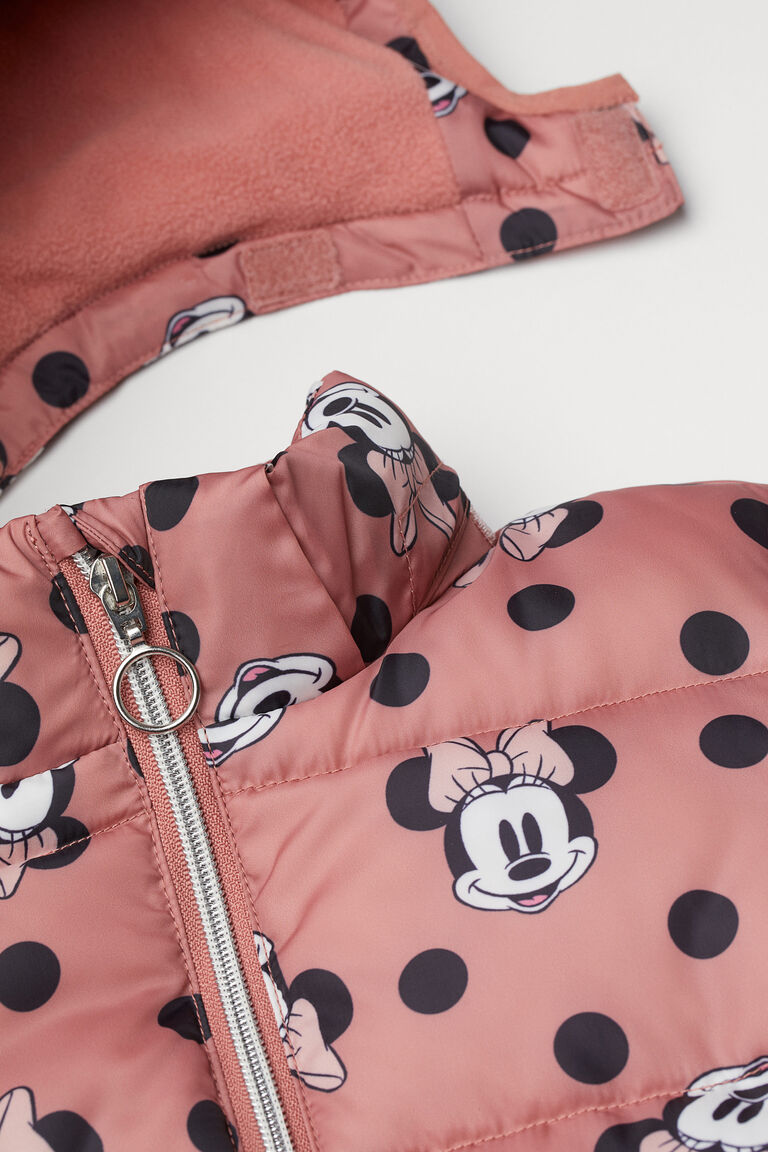 Hooded puffer jacket