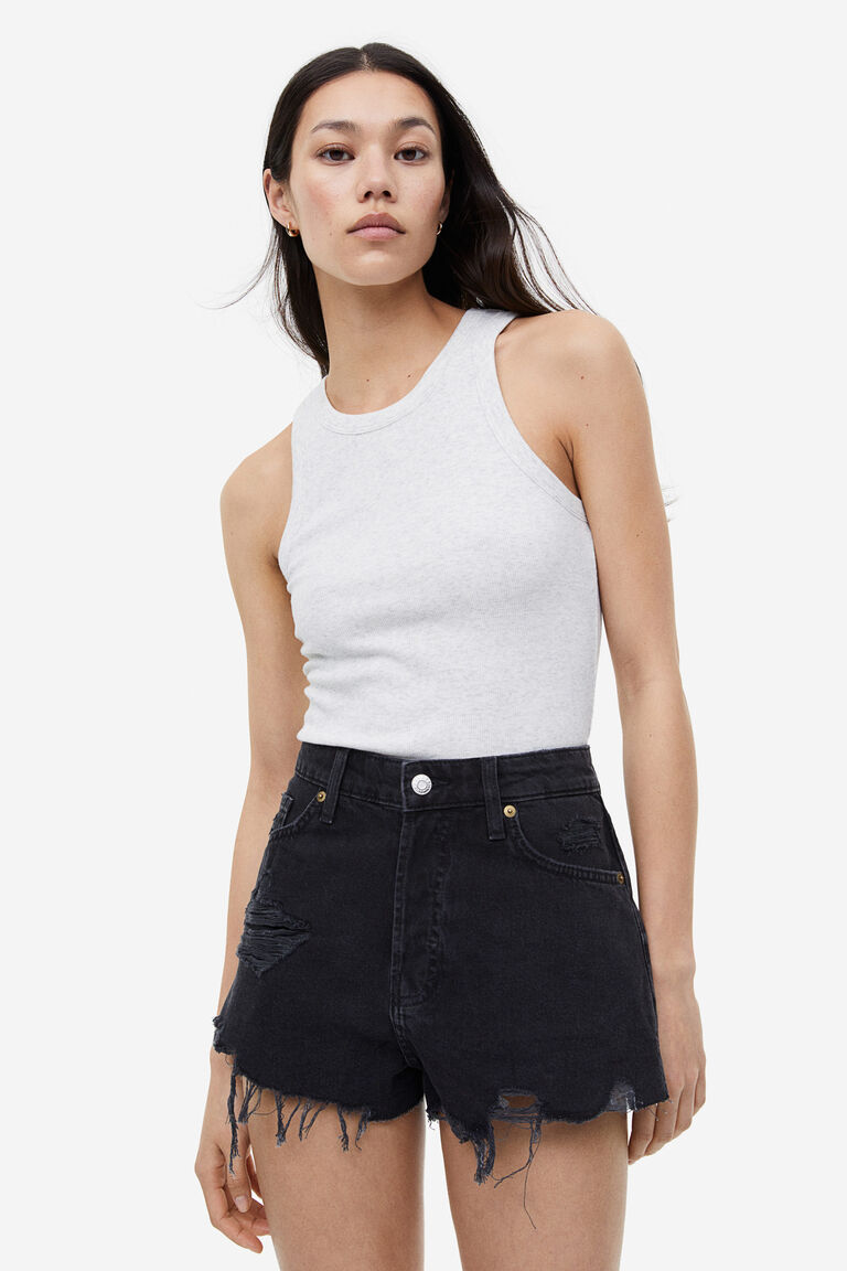High Denim shorts