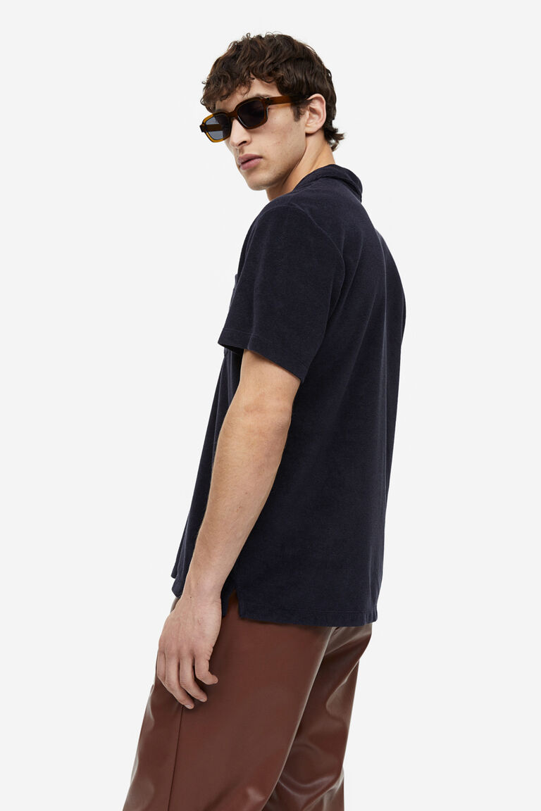 Regular Fit Terry polo shirt