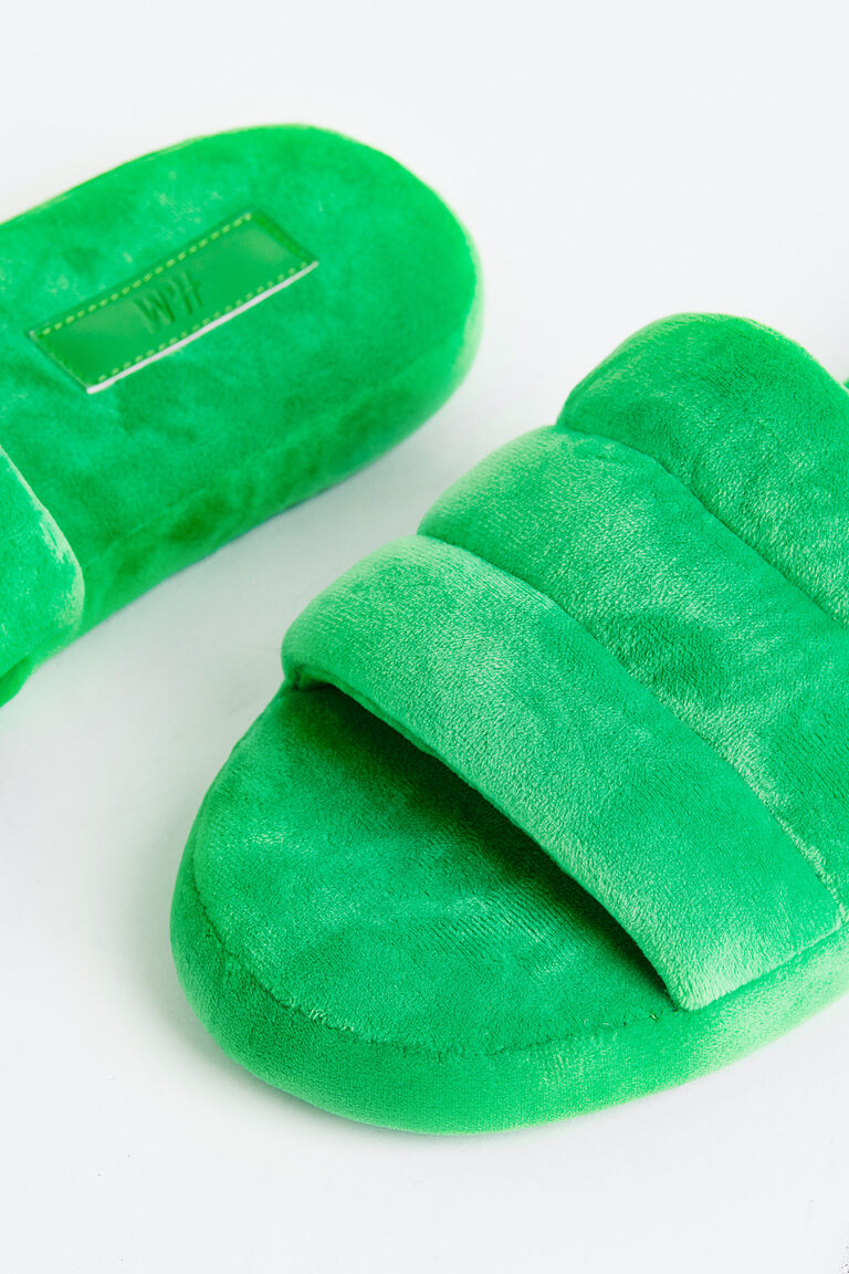 Velour slides