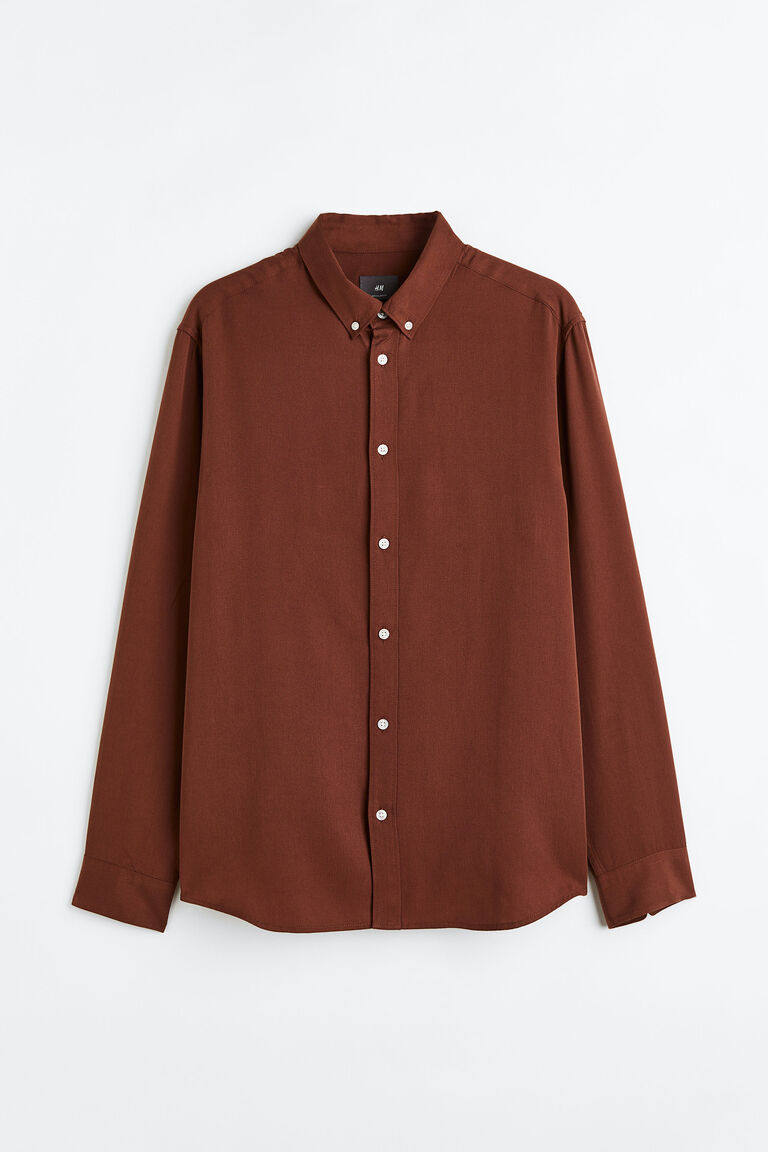 Regular Fit Lyocell shirt