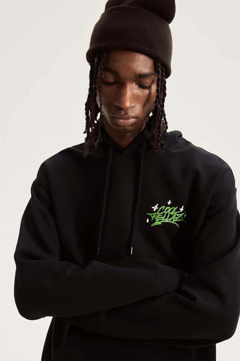 Loose Fit Printed hoodie
