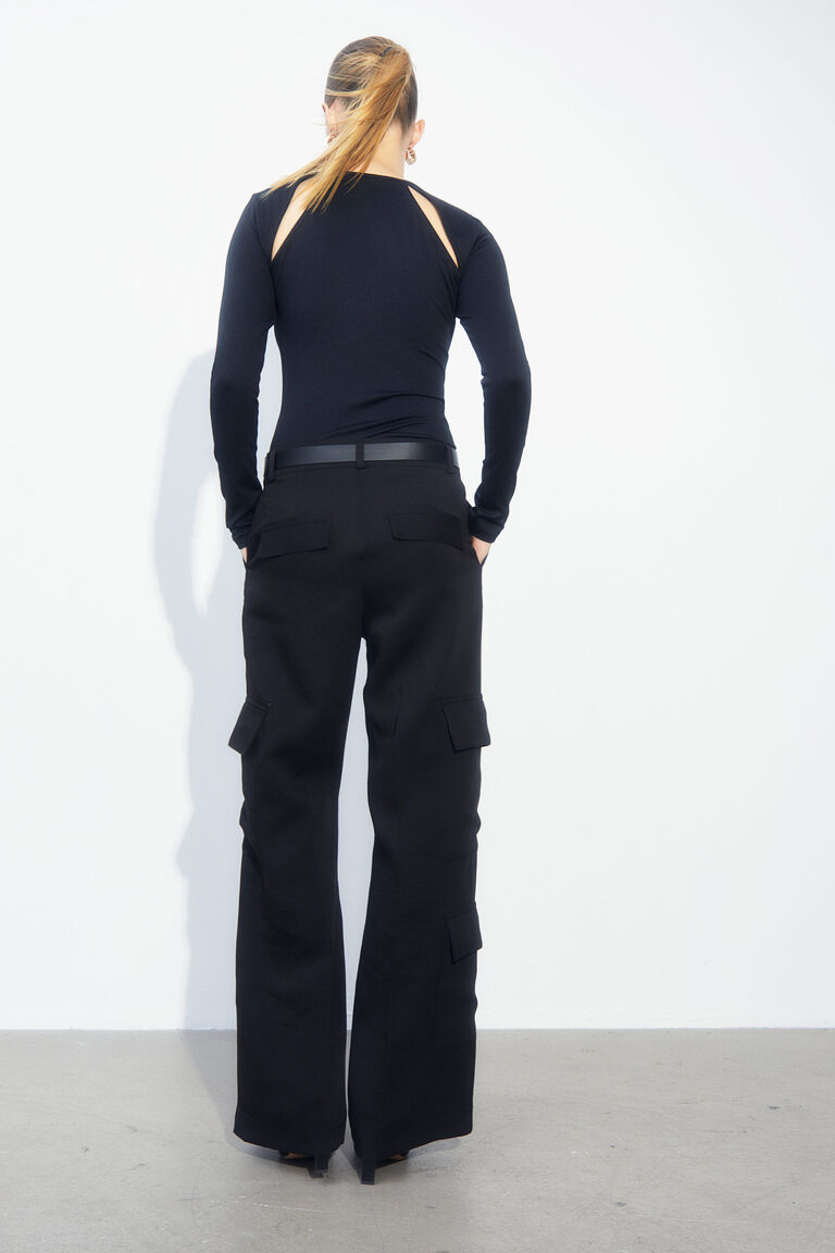 Twill utility trousers