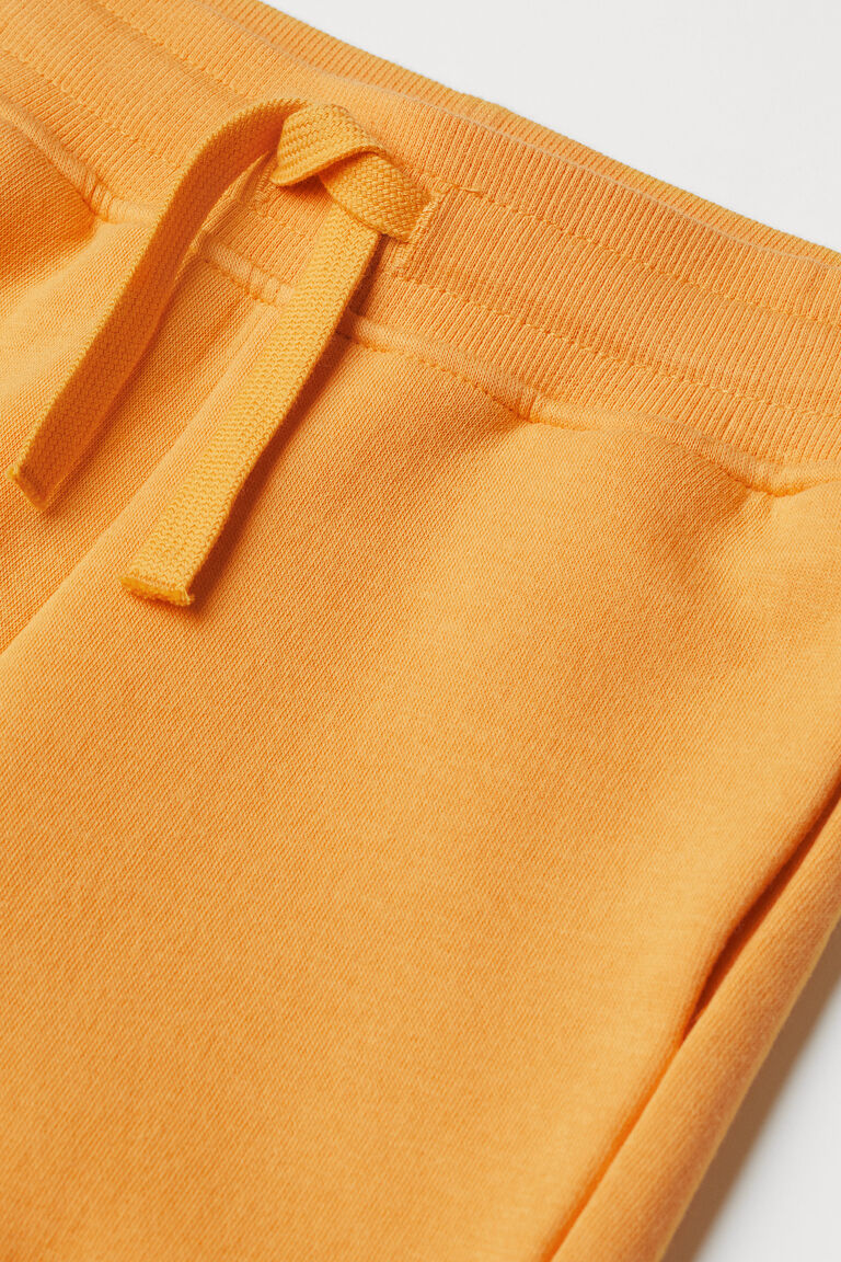 Brushed-inside joggers