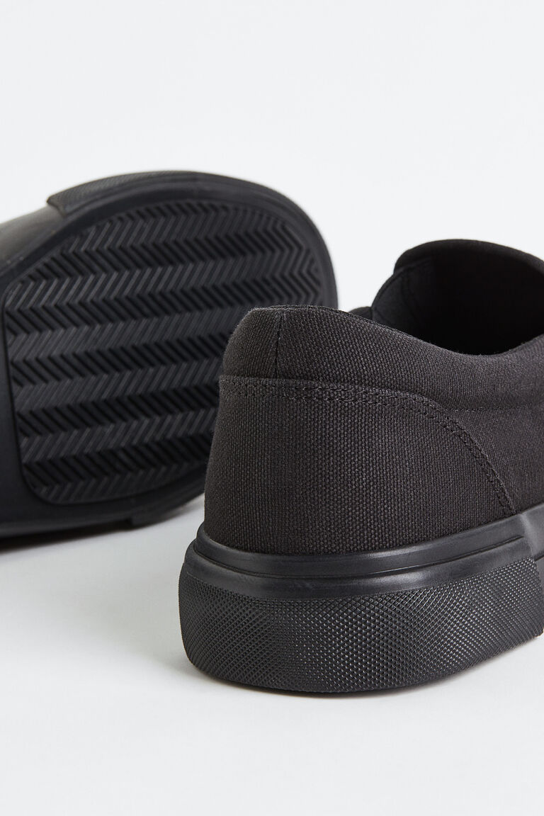 Slip-on cotton trainers